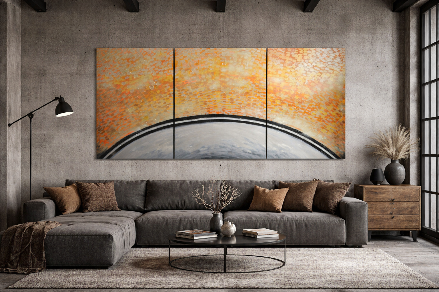 Silver Sun Rising - RT - Factory Abstract werk by Dieter Verspeelt ...